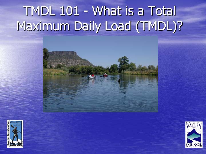 Grants Pass TMDL Homepage - Rogue Valley Council of Governments