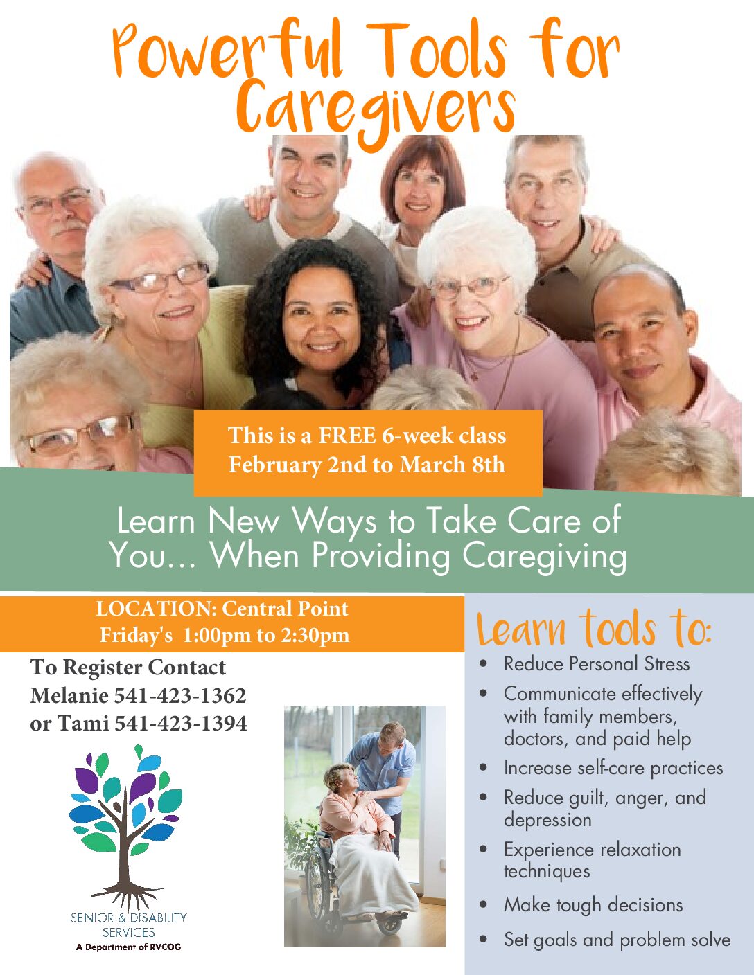 Powerful Tools for Caregivers - Rogue Valley Council of Governments